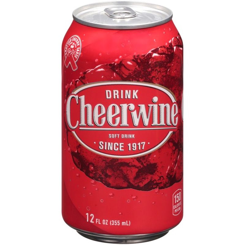 Cheerwine Unique Cherry Soft Drink (355 ml) - Instacart