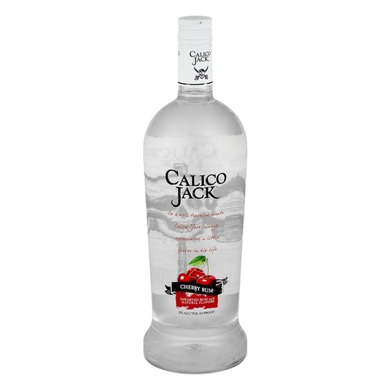 Calico Jack Cherry Rum (1 L) - Instacart