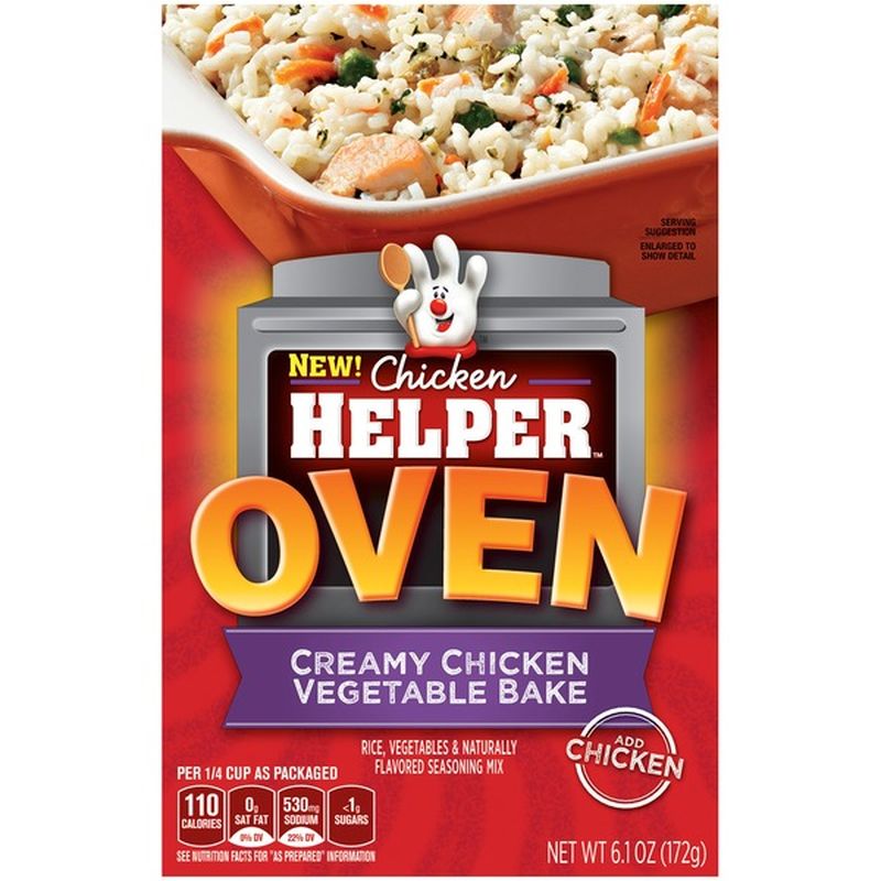 Betty Crocker Oven Creamy Chicken Vegetable Bake Chicken Helper (6.1 oz ...