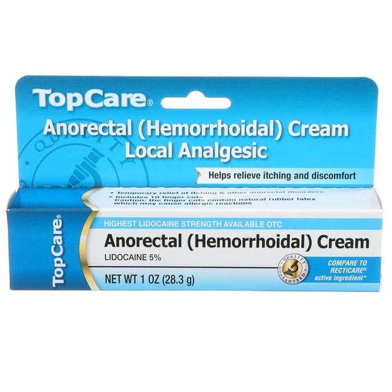 Top Care Highest Strength Available Lidocaine 5% - Local Analgesic ...