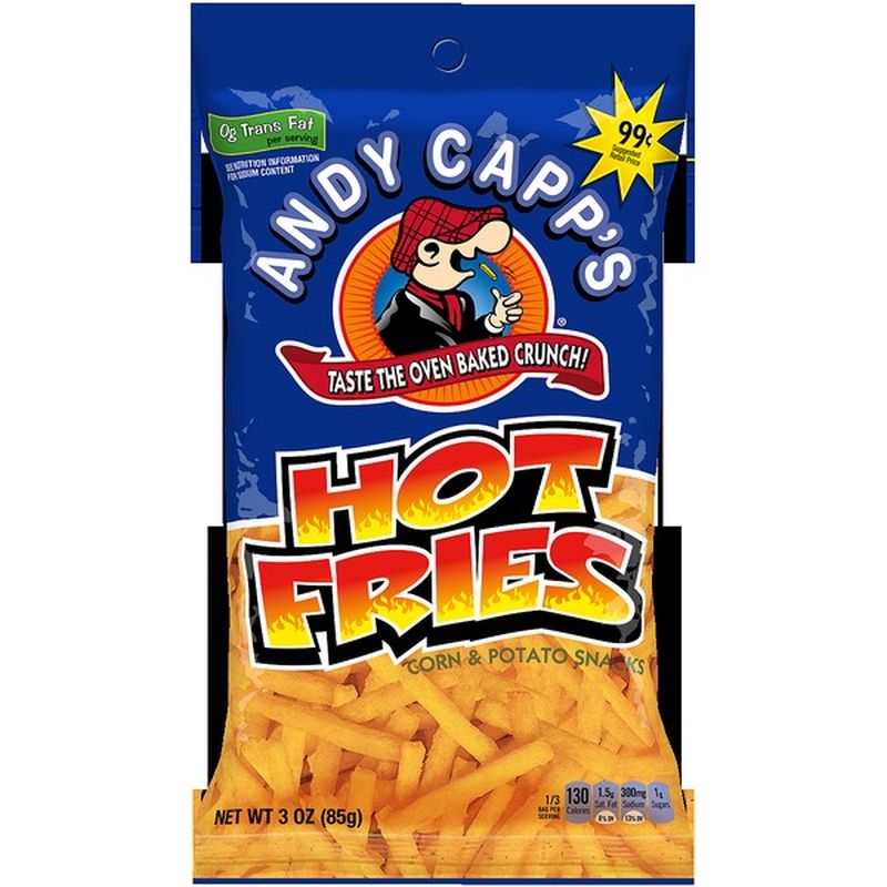 Andy Capp's Hot Fries (3 oz) - Instacart