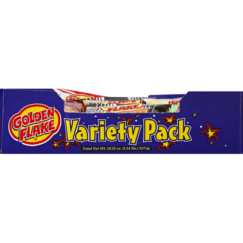 Golden Flake Snacks, Variety Pack (18 each) - Instacart