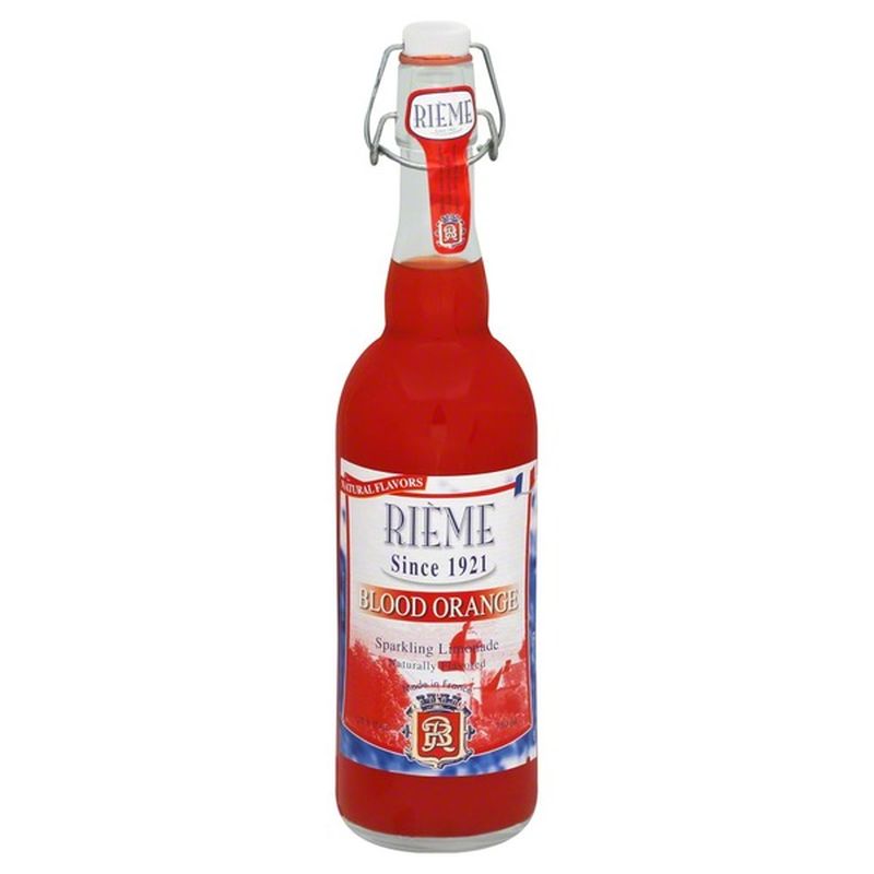 Rieme Limonade, Sparkling, Blood Orange (25.4 oz) - Instacart
