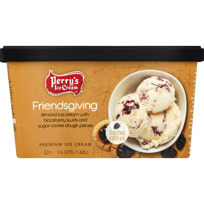 Perrys Ice Cream Ice Cream, Premium, Limited Edition, Friendsgiving (1. ...