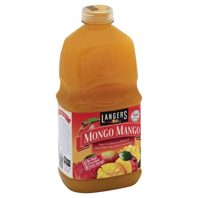 Langers Juice Cocktail Mongo Mango (64 fl oz) - Instacart