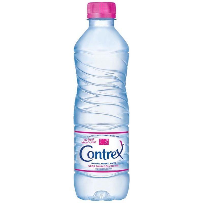 Contrex Natural Mineral Water (0.5 L) - Instacart