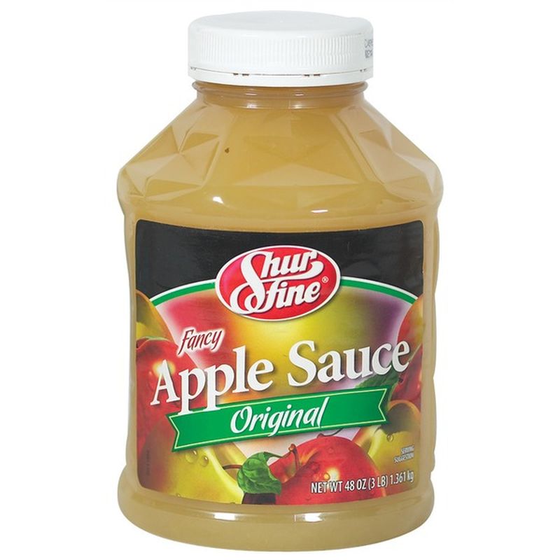 Shurfine Original Apple Sauce (48 oz) - Instacart