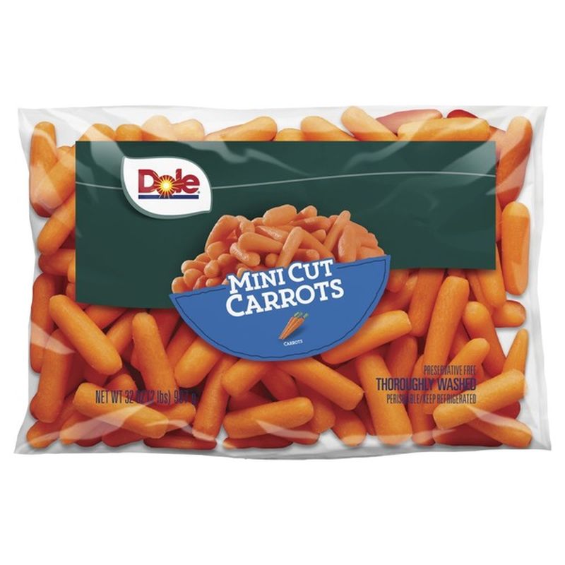 Dole Carrots, Mini Cut (32 oz) - Instacart