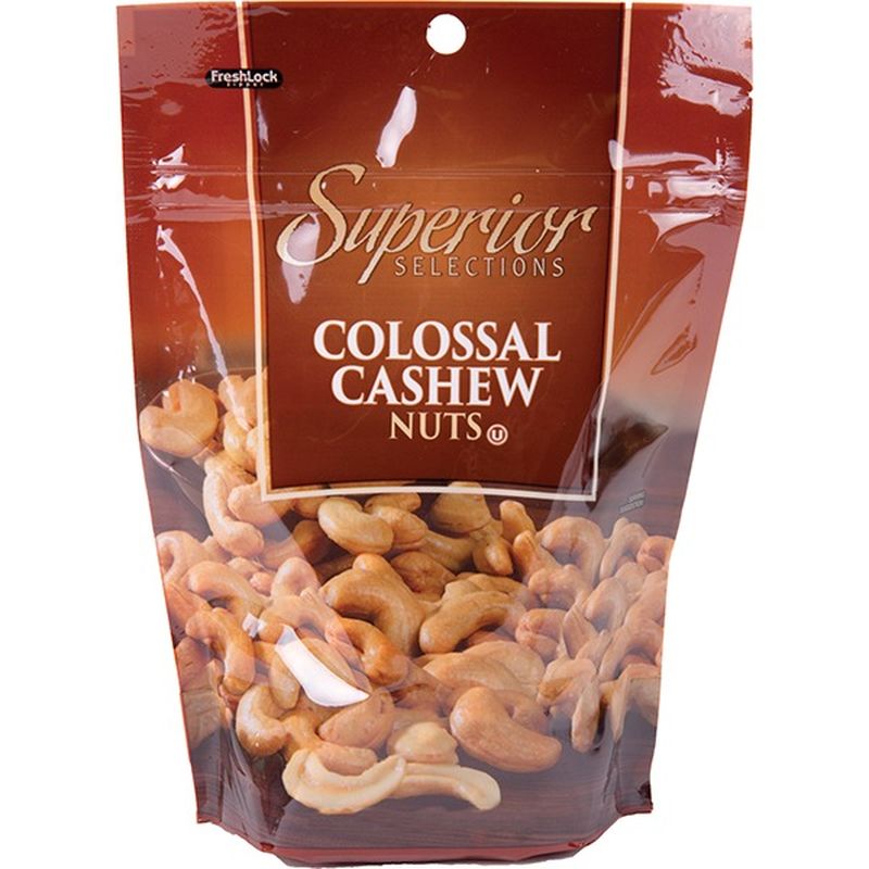 Superior Selections Colossal Cashews Nuts (8 oz) - Instacart