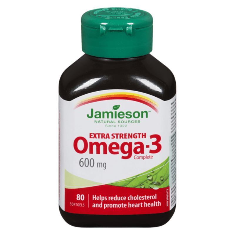 Omega 3 Complete 1000 Mg (80 ct) - Instacart