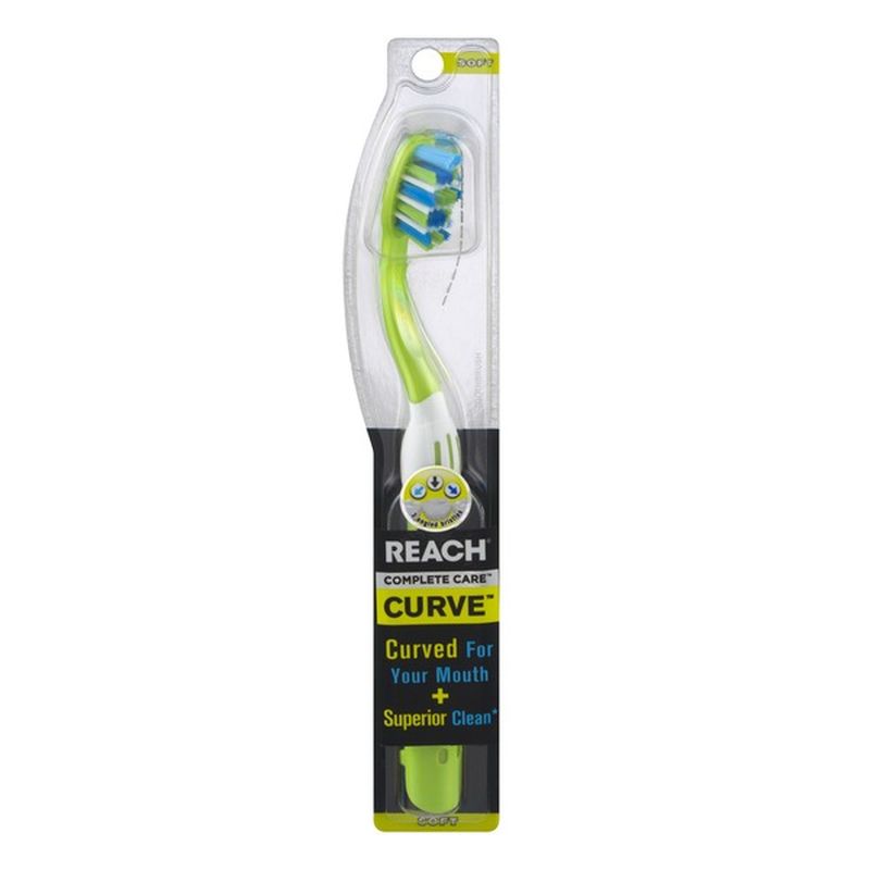 Reach Complete Care Curve Toothbrush Soft (1 ct) - Instacart