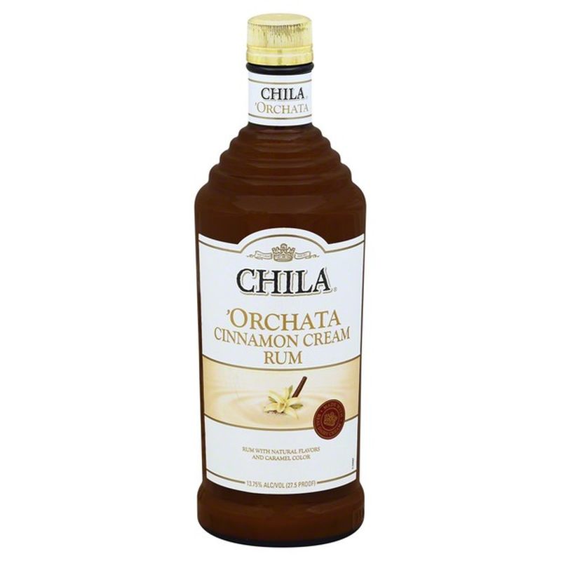 Chila Rum, 'Orchata, Cinnamon Cream (750 ml) - Instacart