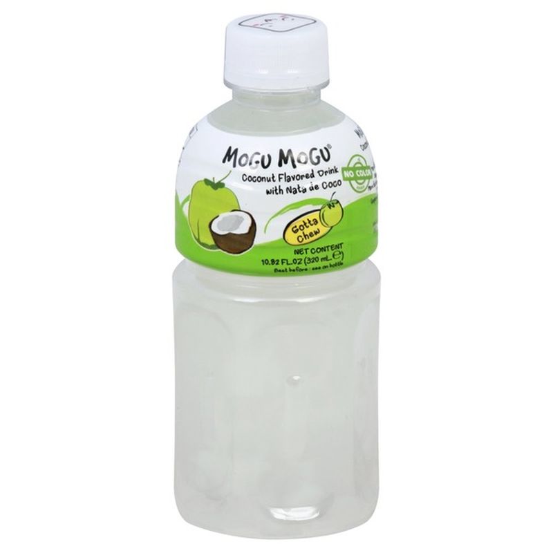 Mogu Mogu Juice, Coconut, with Nata de Coco (10.82 oz) - Instacart