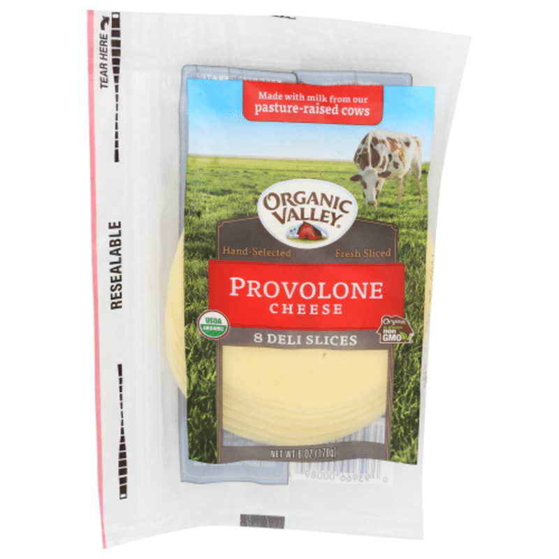 Organic Valley Organic Provolone Cheese Slices (6 oz) Delivery or ...