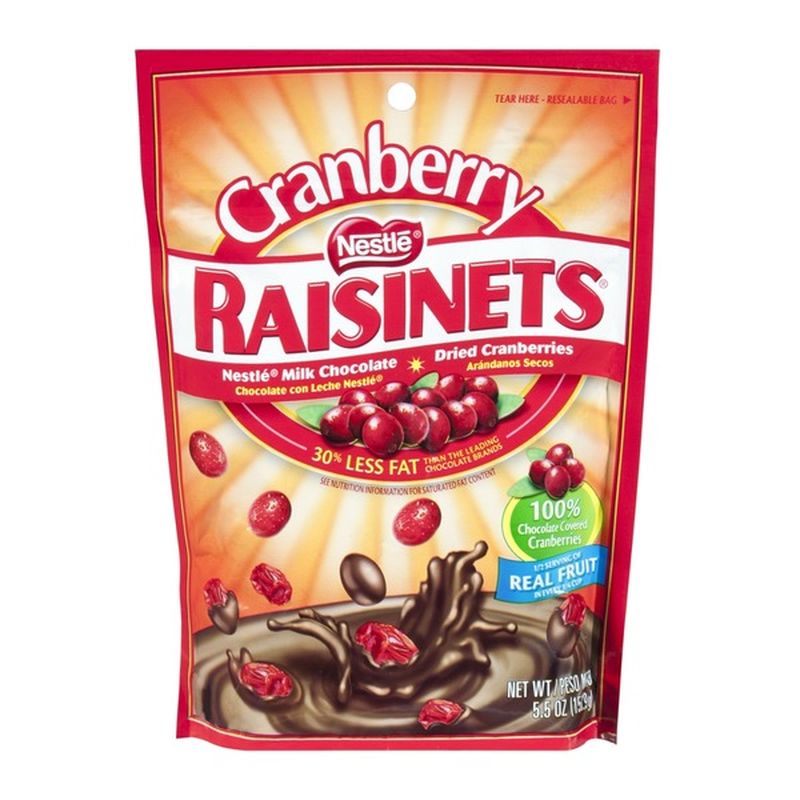 Raisinets Nestle Raisinets Dried Cranberries and Milk Chocolate (5.5 oz ...