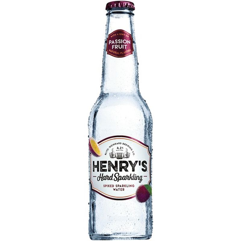 Henry's Hard Sparkling Passion Fruit Spiked Sparkling Water (12 fl oz ...