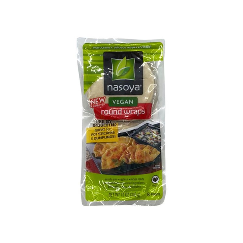 Nasoya Round Wraps, Vegan (12 oz) - Instacart
