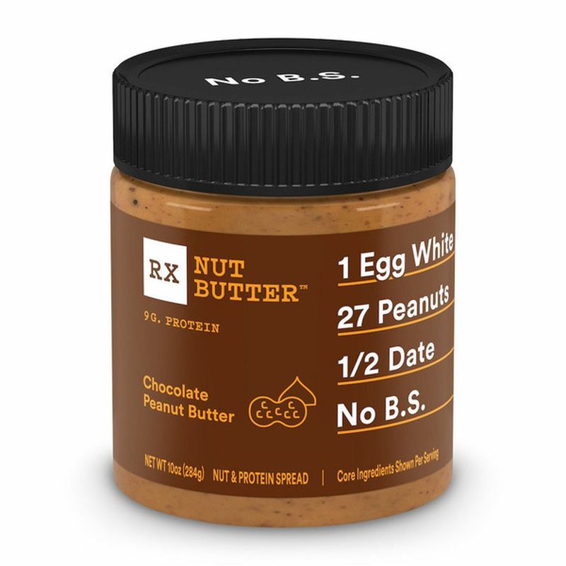 RXBAR RX Nut Butter Peanut Butter, Delicious Flavor, Chocolate (10 oz ...