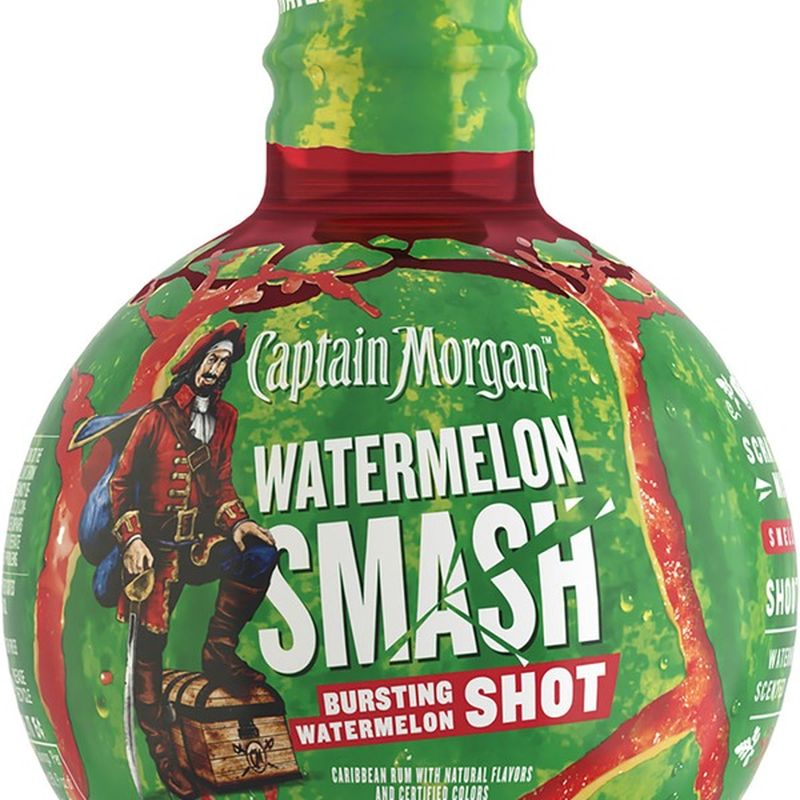 Captain Morgan Watermelon Smash, (50 Proof) (750 ml) - Instacart