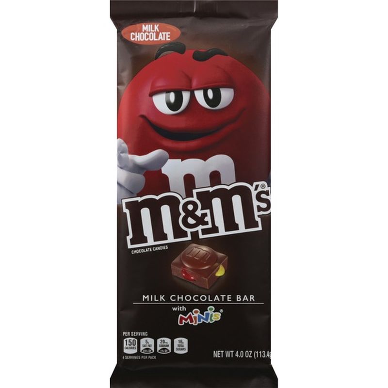 M&M's MINIS Milk Chocolate Candy Bar (4 oz) - Instacart
