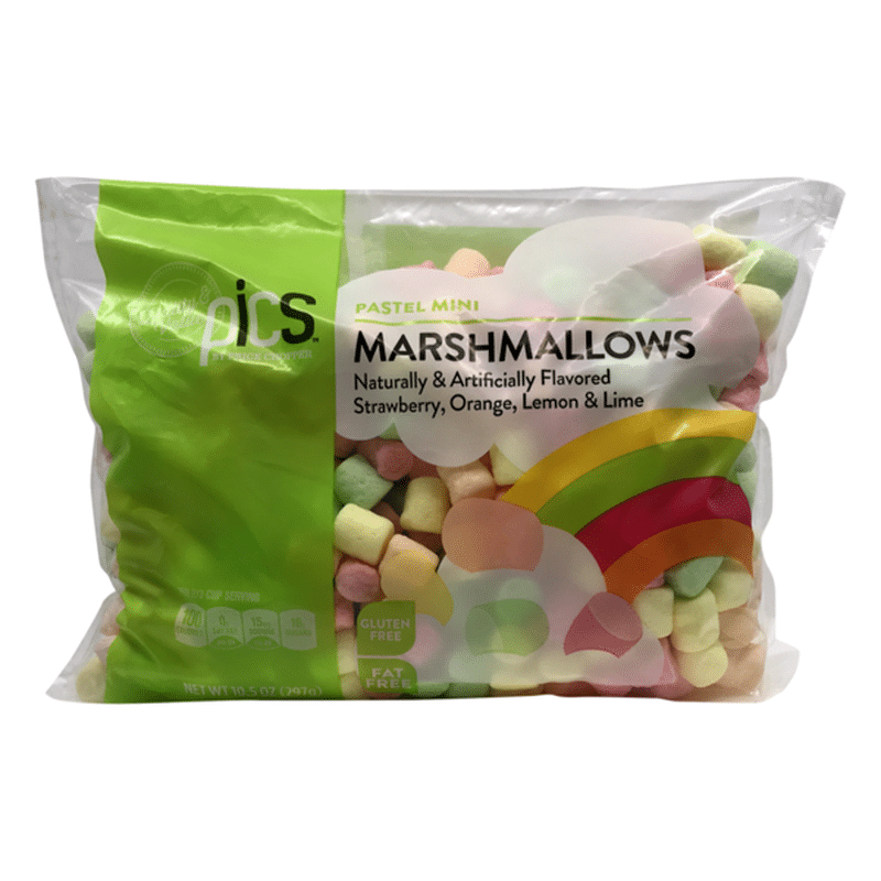 PICS Pastel Mini Marshmallows (10.5 oz) - Instacart