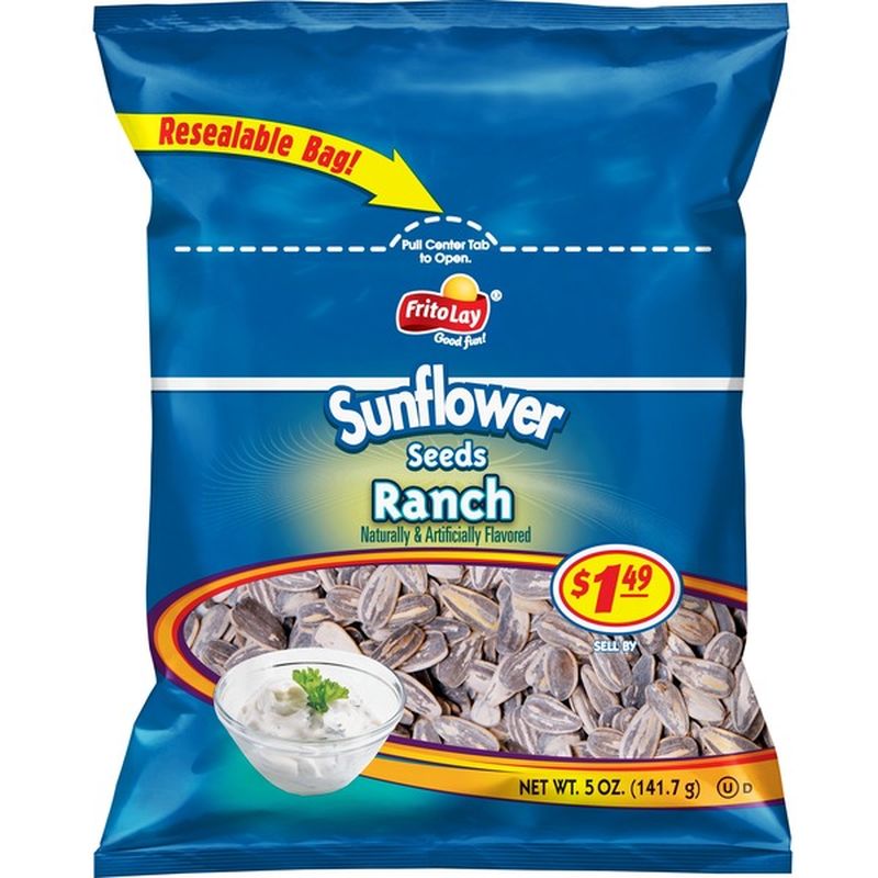 Frito Lay's Ranch Flavored Sunflower Seeds (5 oz) - Instacart
