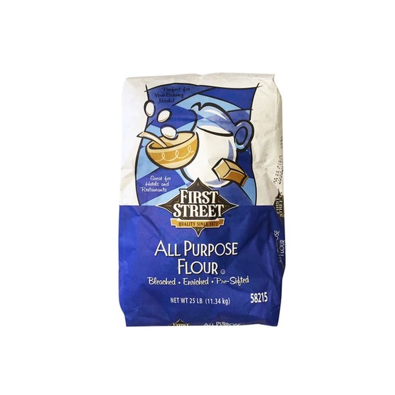 First Street All Purpose Flour (25 lb) - Instacart