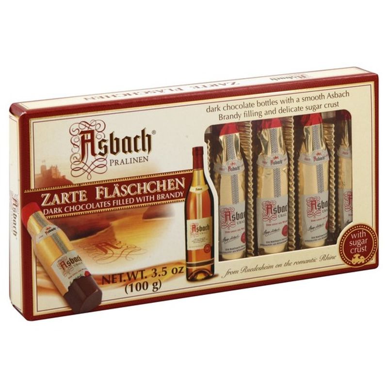 Asbach Parlinen Dark Chocolate, Zarte Flaschchen (3.5 fl oz) - Instacart