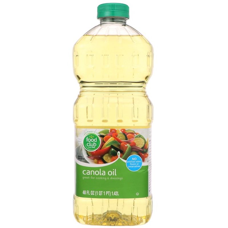Food Club Canola Oil (48 fl oz) - Instacart