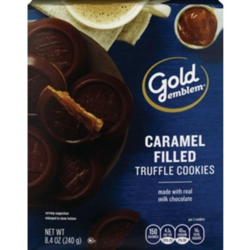 CVS Gold Emblem Caramel Filled Truffle Cookies (8.4 oz) - Instacart