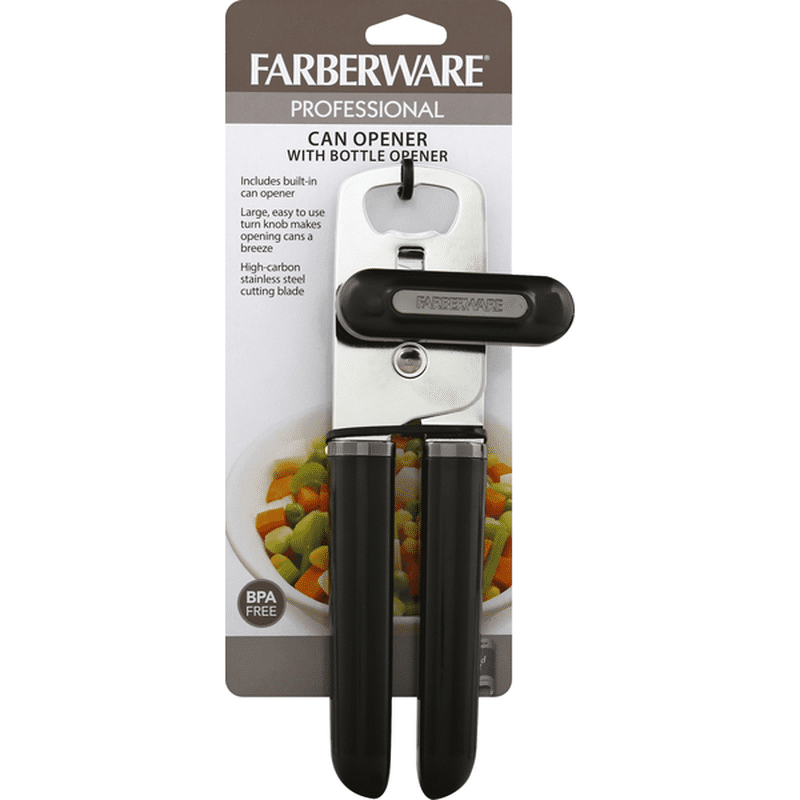 Farberware Can Opener with Bottle Opener, Professional (1 each) - Instacart