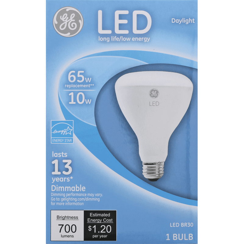 GE Light Bulb, LED, Daylight, 10 Watts (1 each) - Instacart
