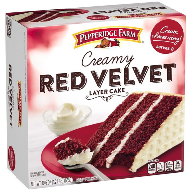 Pepperidge Farm® Frozen Red Velvet Layer Cake (19.6 oz) - Instacart