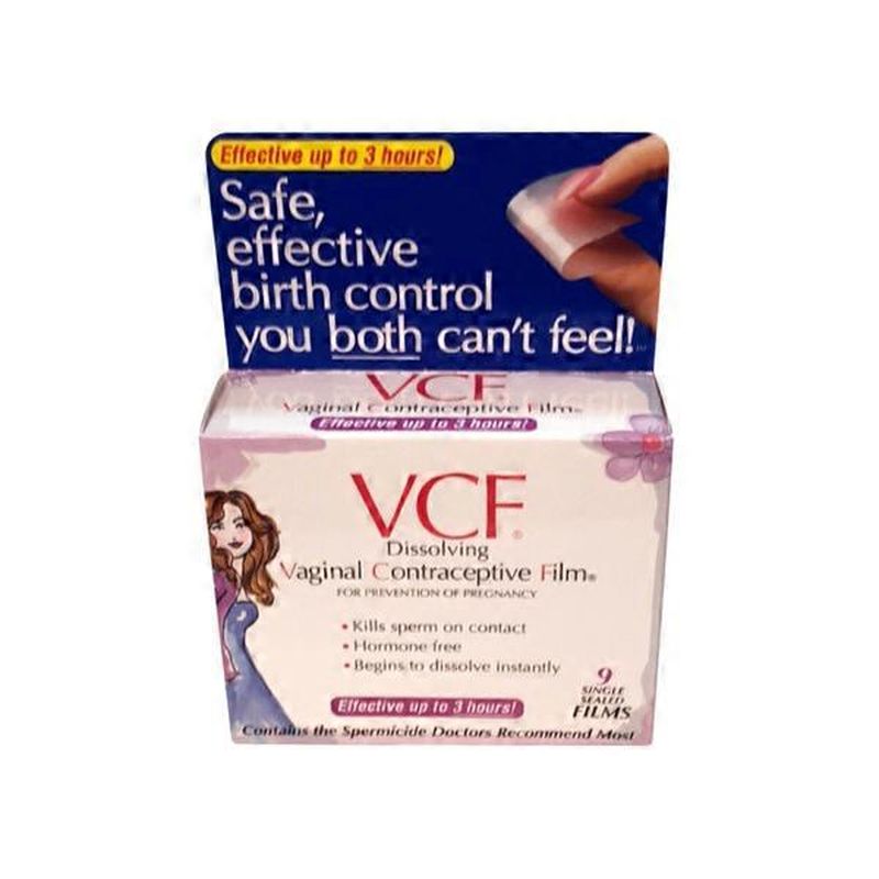 Apothecus Pharmaceutical Corpporation VCF Vaginal Contraceptive Films ...
