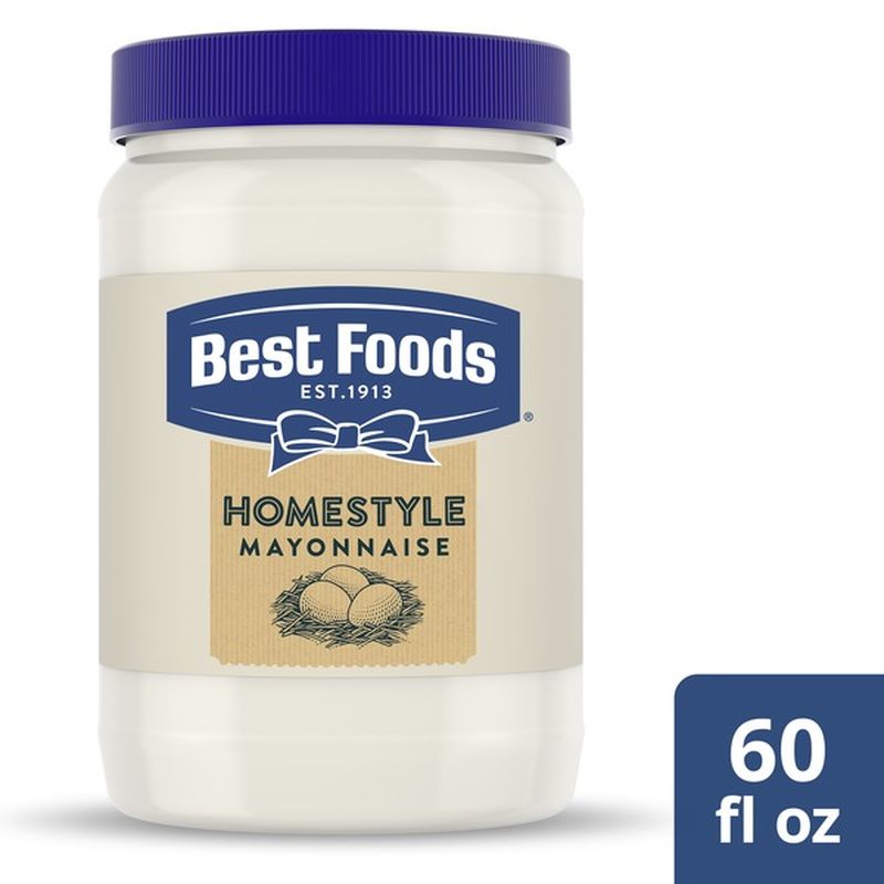 Best Foods Mayonnaise Homestyle (60 oz) - Instacart