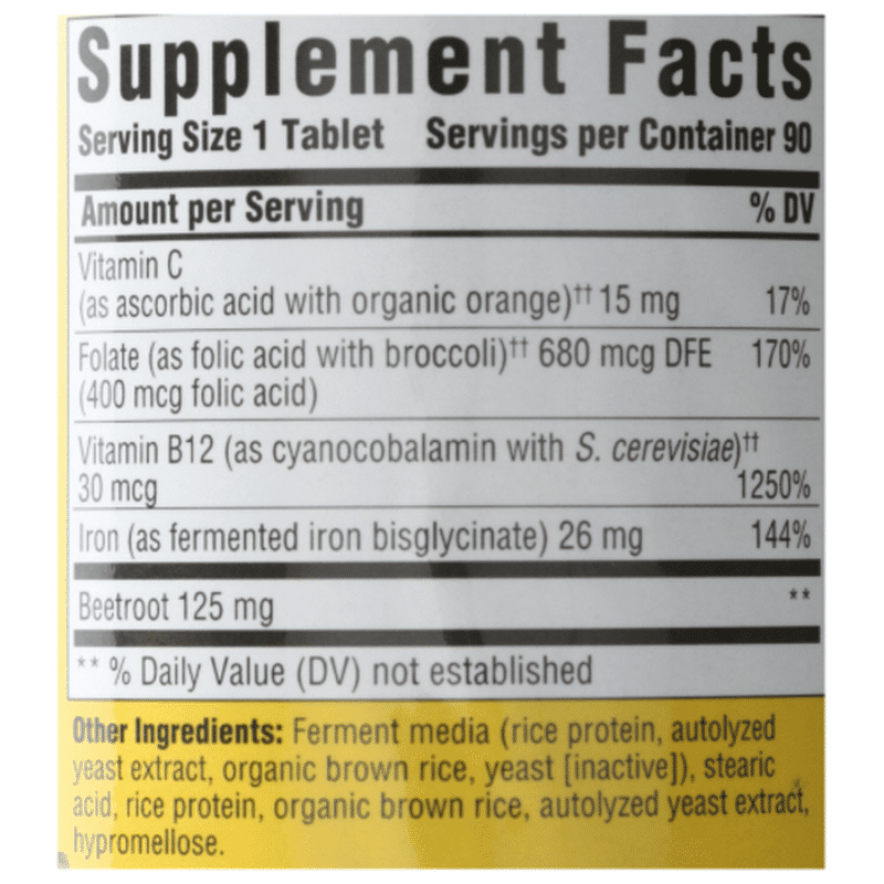 MegaFood Blood Builder® (90 ct) - Instacart