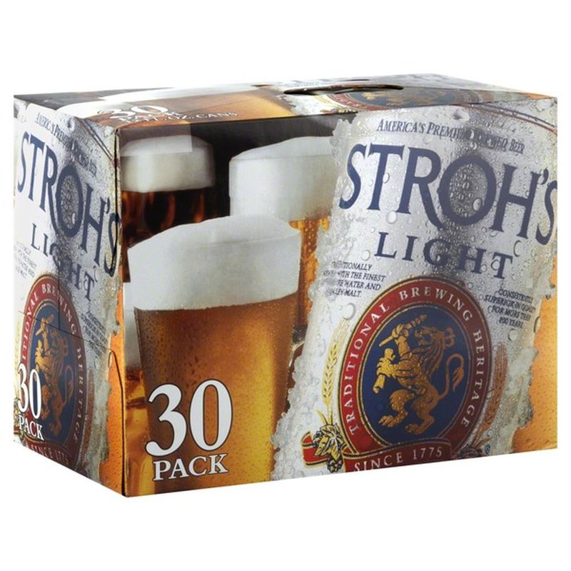 Stroh Beer, Light (12 fl oz) Delivery or Pickup Near Me - Instacart