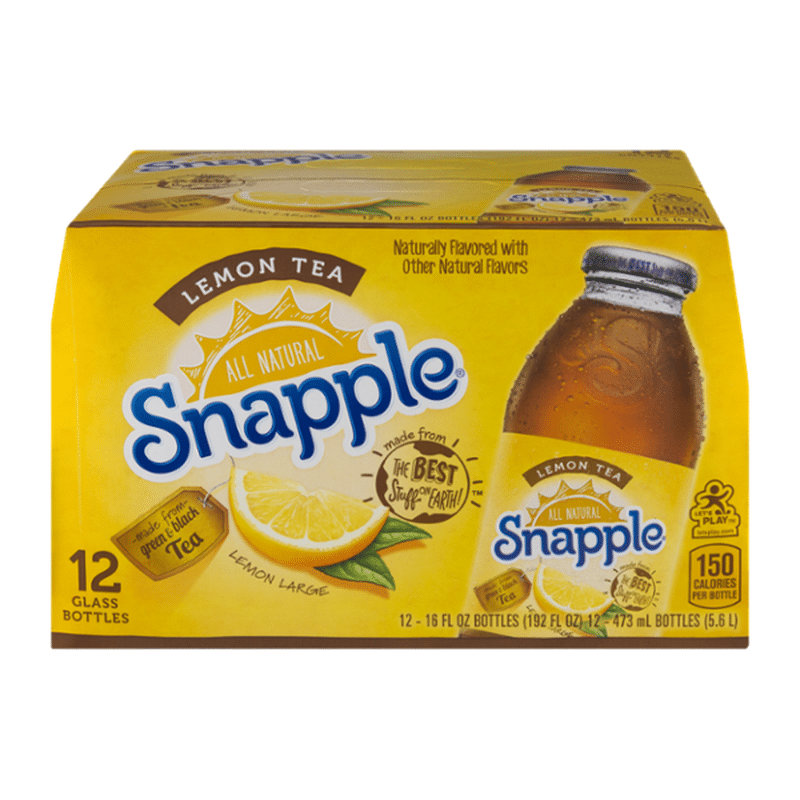 Snapple Lemon Tea (16 fl oz) - Instacart