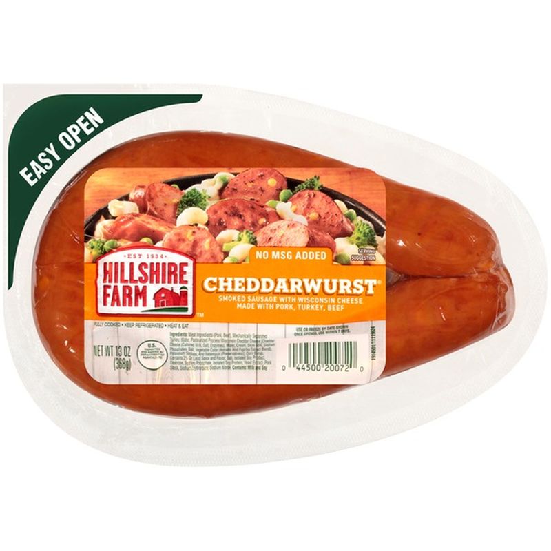 Hillshire Farm Cheddarwurst® Smoked Sausage Rope, 13 oz. (13 oz ...