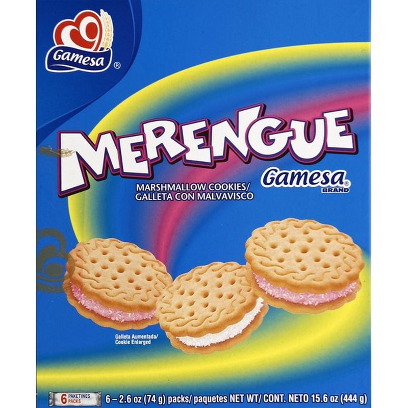 Gamesa Cookies, Marshmallow, Merengue (2.6 oz) - Instacart