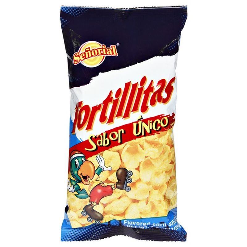 Sangria Senorial Sabor Unico Tortillitas Flavored Corn Snack (3.5 oz ...