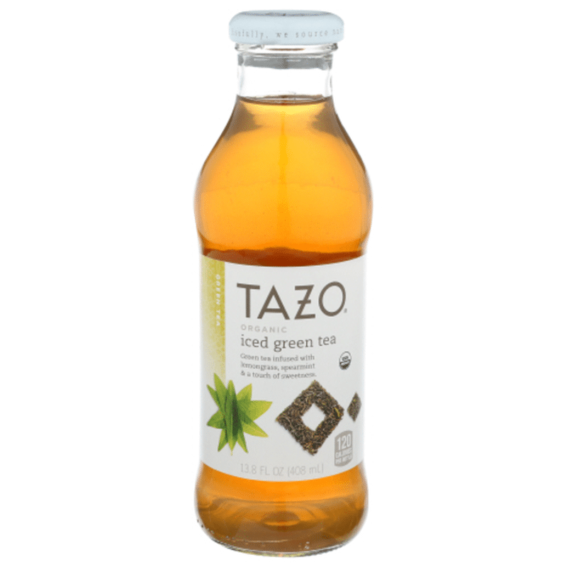 Tazo Tea Organic Iced Green Tea (13.8 fl oz) - Instacart