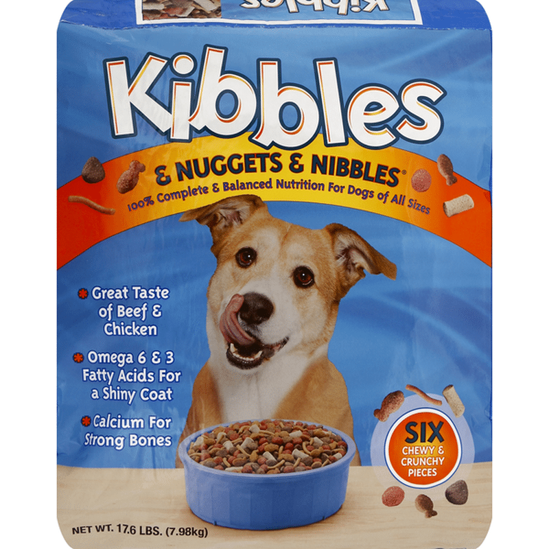 Kibbles & Nuggets & Nibbles Dog Food, & Nuggets & Nibbles (17.6 lb ...