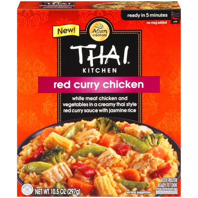 Thai Kitchen Red Curry Chicken Frozen Entrée (10.5 oz) - Instacart