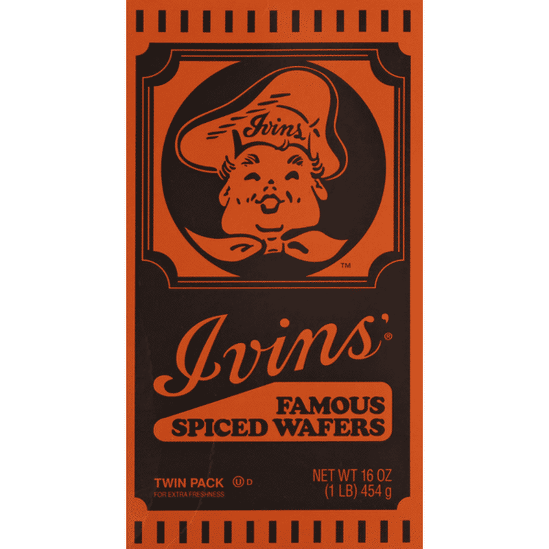 Ivins Spiced Wafers, Famous, Twin Pack (16 oz) - Instacart
