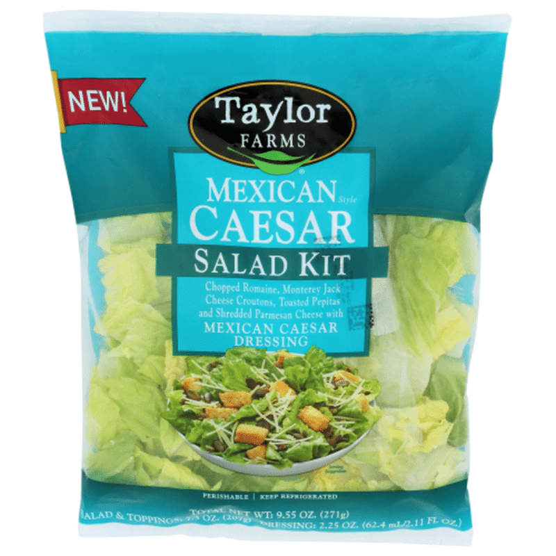 Taylor Farms Salad Kit, Caesar, Mexican Style (9.55 oz) - Instacart