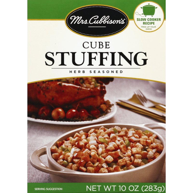 Mrs. Cubbison's Stuffing, Cube, Herb Seasoned (10 oz) - Instacart