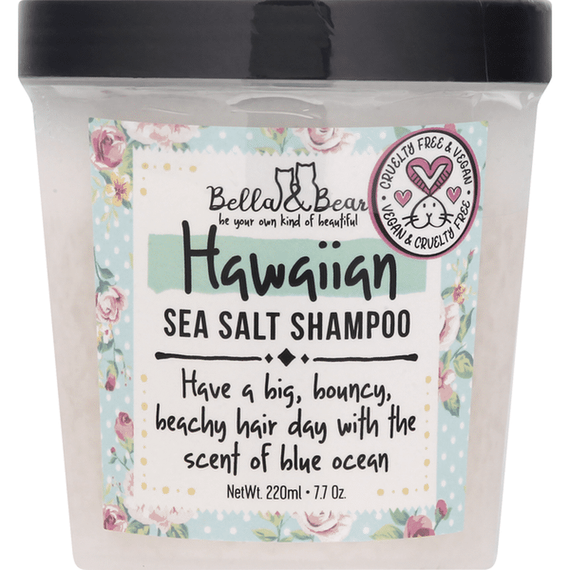 Bella & Bear Shampoo, Sea Salt, Hawaiian (7.7 oz) - Instacart