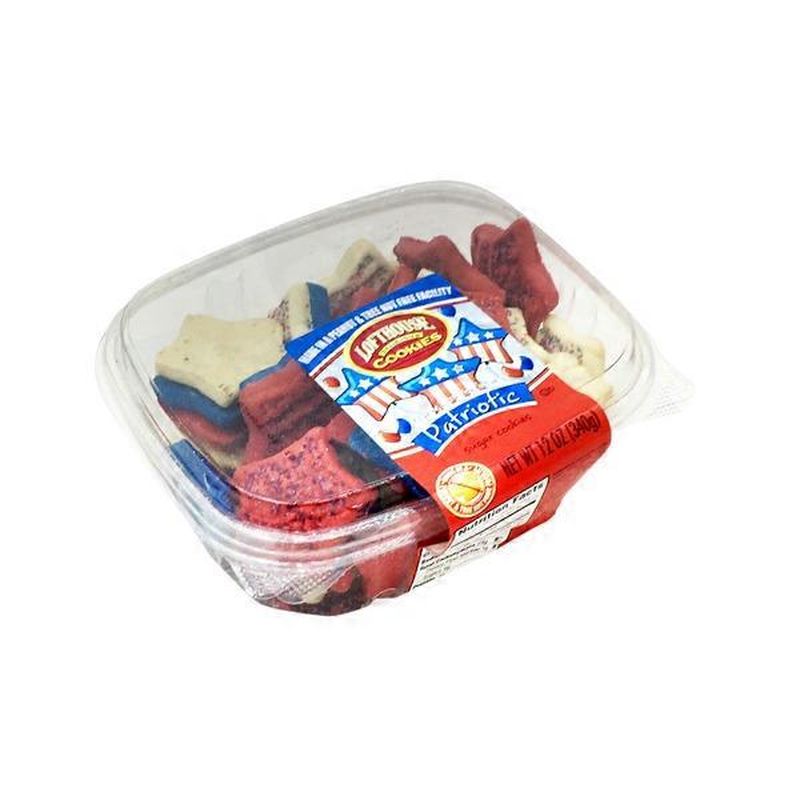 Lofthouse Patriotic Star Cookie Tub (12 oz) - Instacart