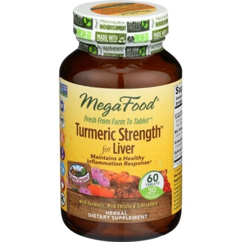 MegaFood Turmeric Curcumin Extra Strength, Liver (60 ct) Delivery or ...
